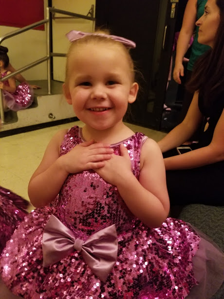 The first dance recital – Running Forward…My Way